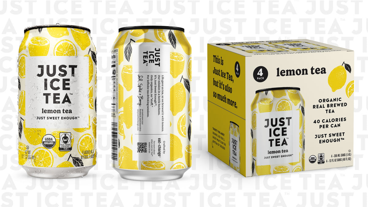 NEW: Lemon Black JUST ICE TEA – Just Ice Tea