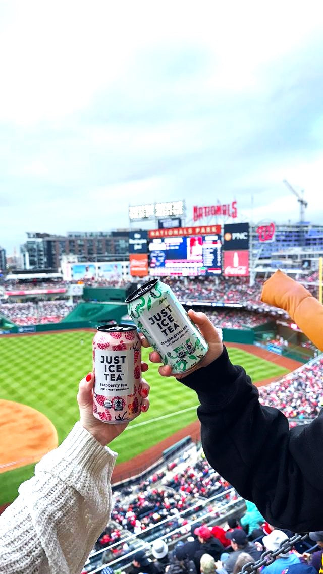 Root for The Home Tea-m: JUST ICE Tea™ Cans Now Available at Nationals ...